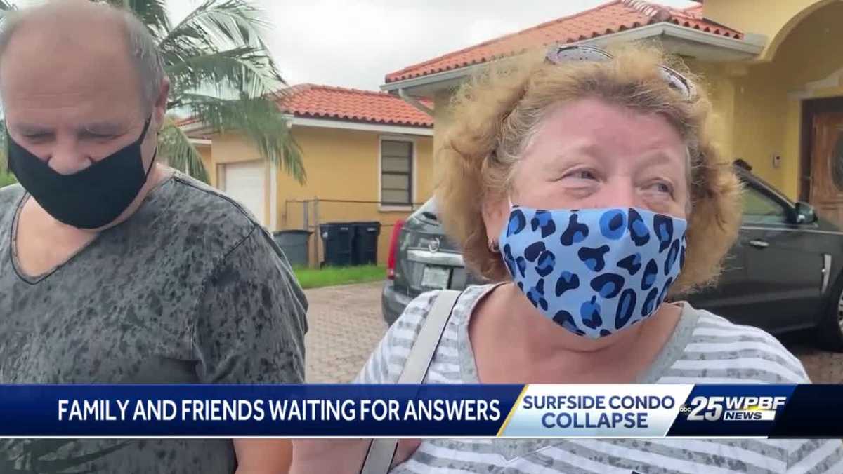 Family members hold on to hope while crews dig through Surfside rubble