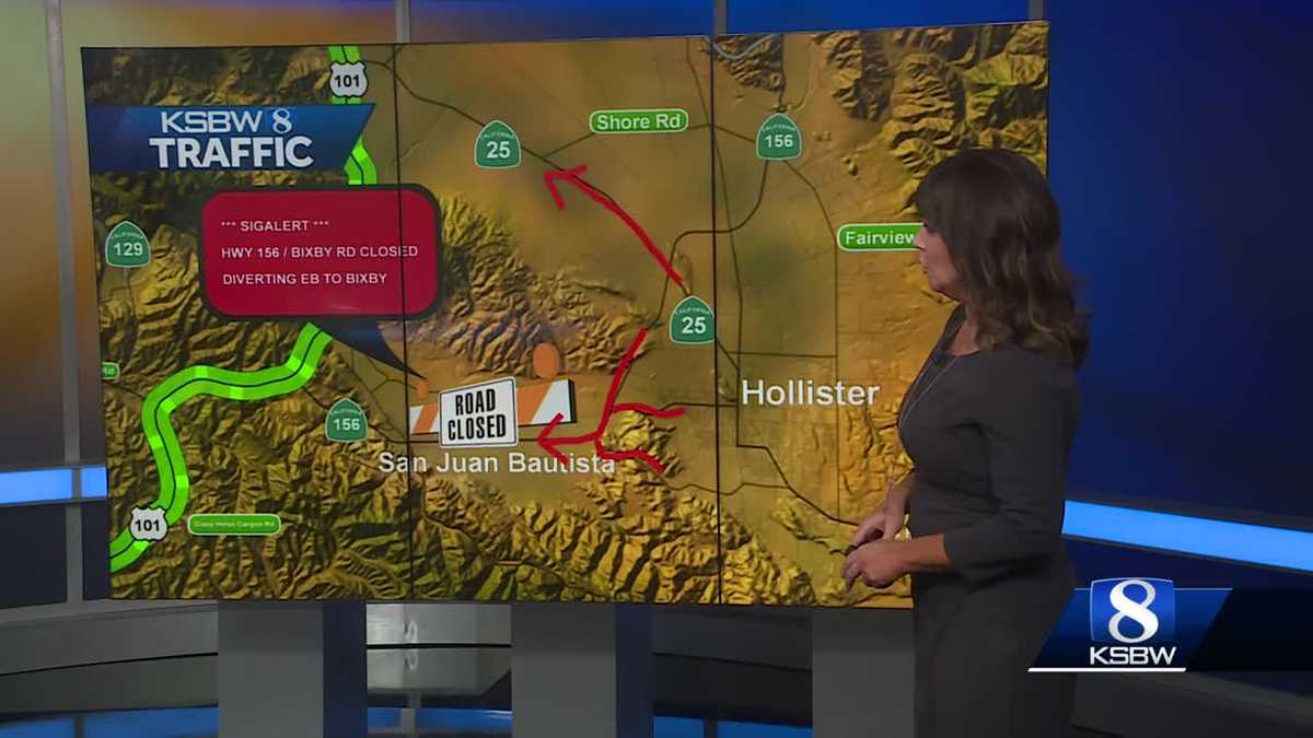 Crash closes all lanes of Highway 156, backs up traffic Monday morning