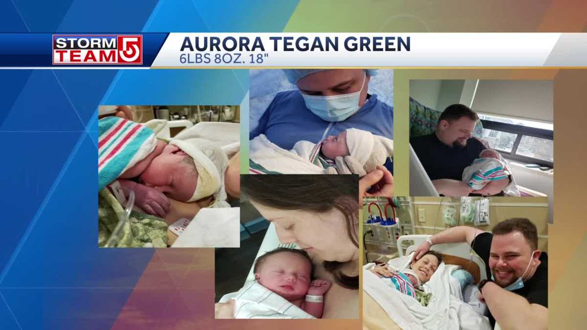 Mike Wankum introduces his first granddaughter