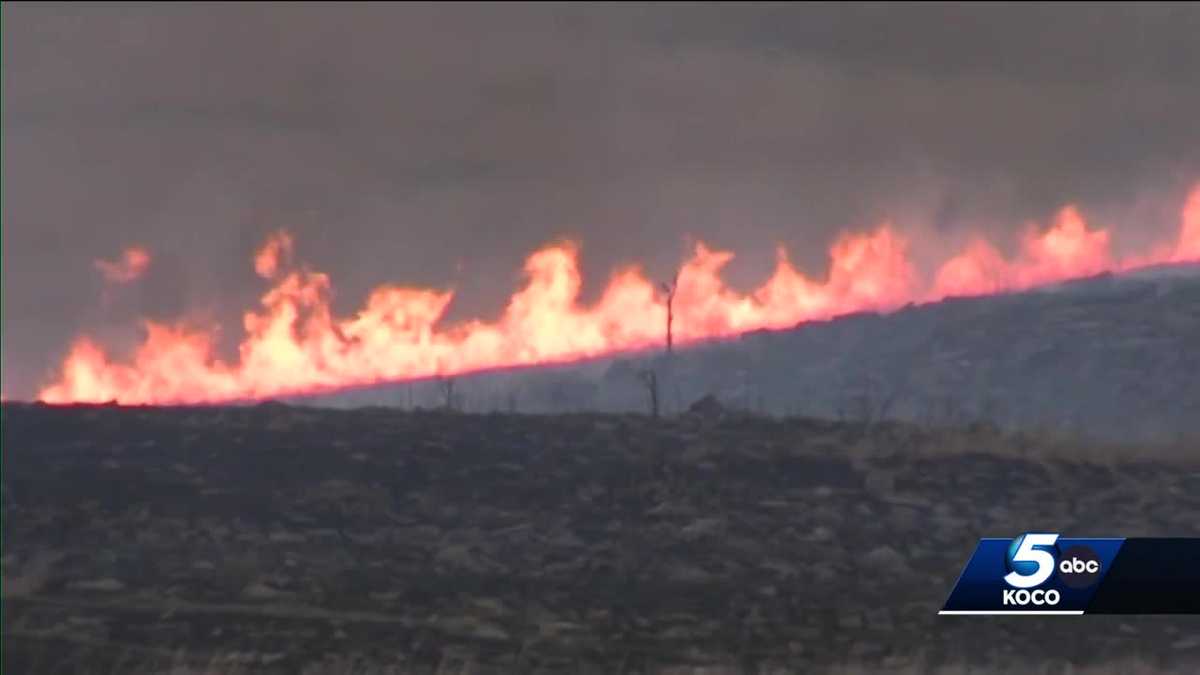 Oklahoma sees fire danger Thursday due to high wind