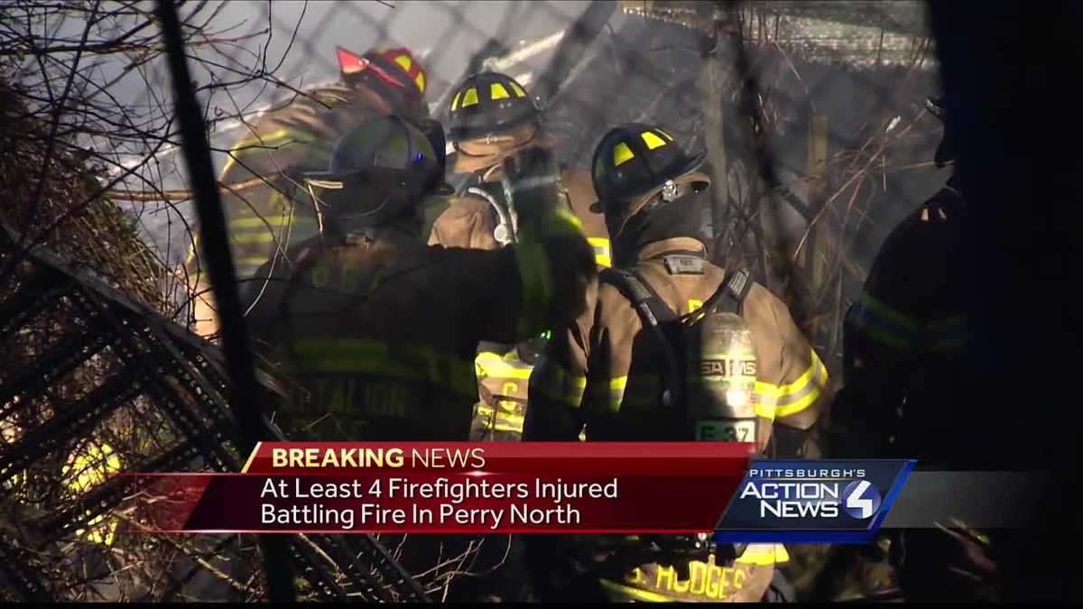 4 firefighters injured in Perry North fire