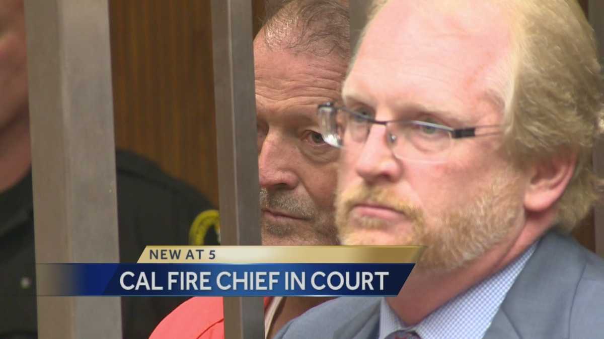 Ex-Cal Fire chief appears in court on fiancee death