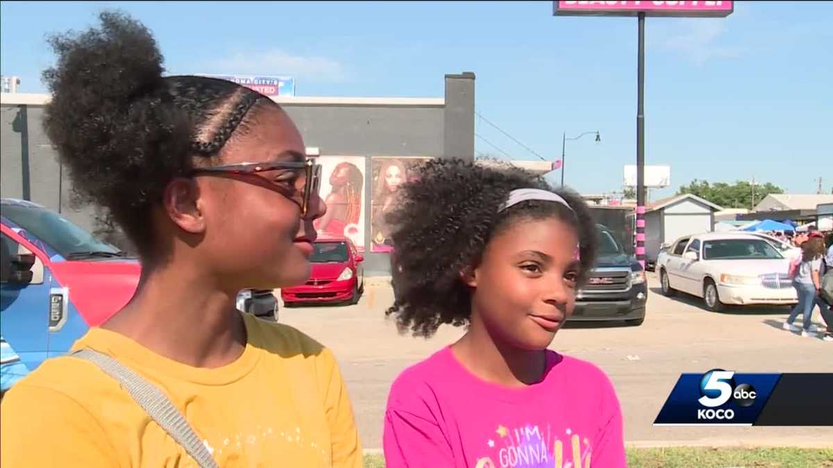 JUNETEENTH CELEBRATION IN OKC: Girls inspired by community during ...