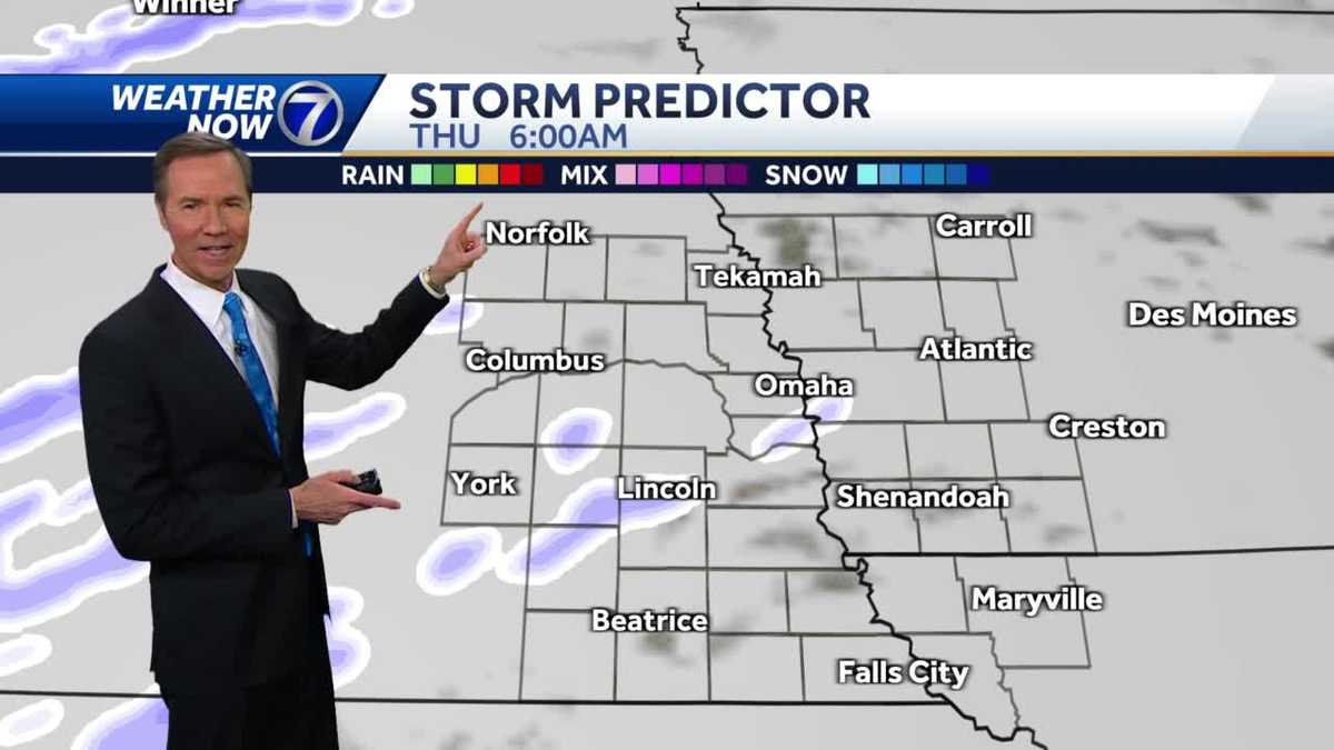 Cold Wednesday, snow Thursday