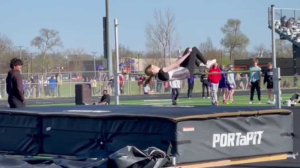 ‘Wait, do I know her?’: Two Iowa high jump stars reunited on the track