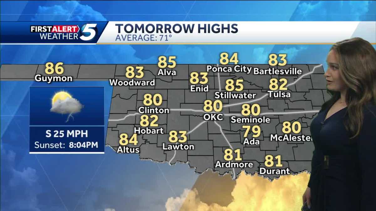 Warm and windy week ahead