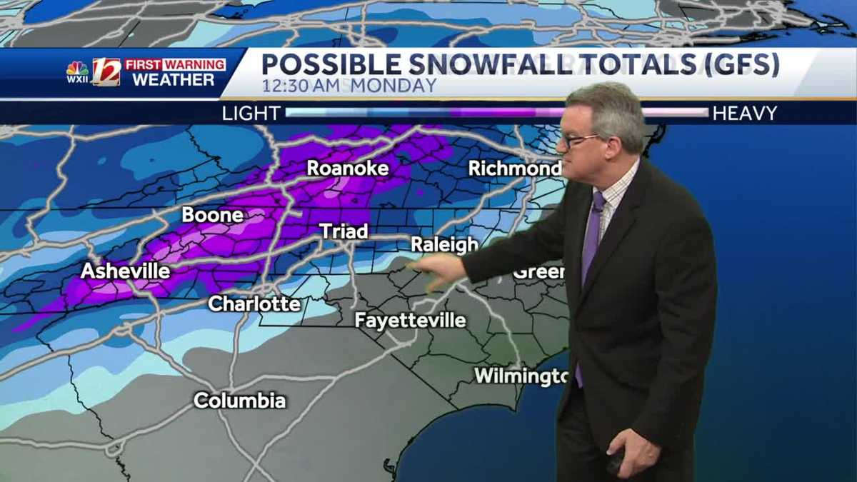 WATCH: Weekend winter storm is taking shape