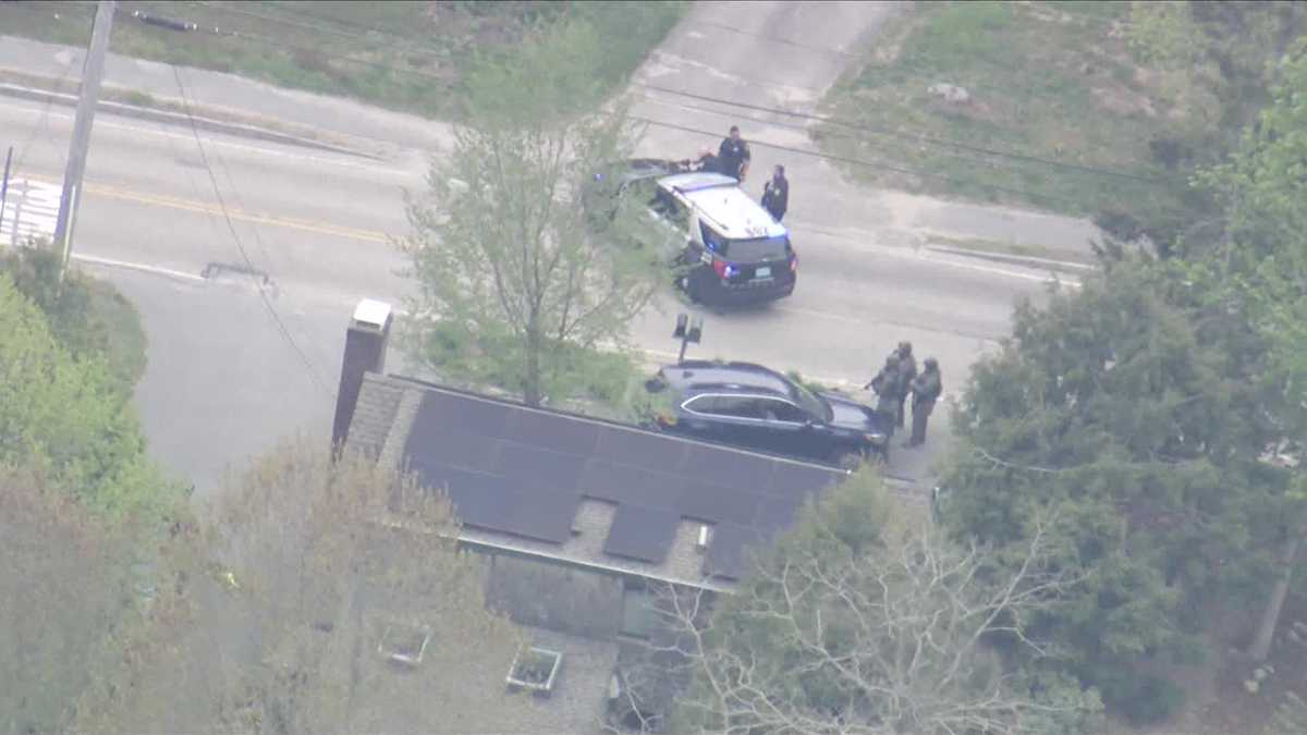 Police negotiate with armed subject in Cape Cod standoff