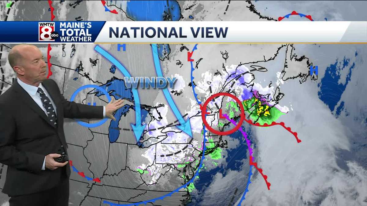 Sun, clouds, and very gusty winds to start the week