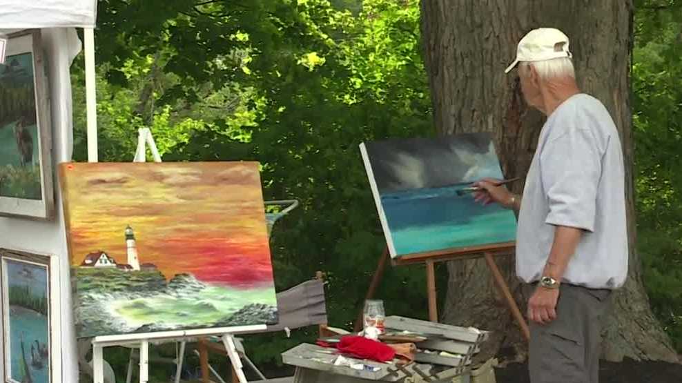 Art in the Park celebrates local Maine artists