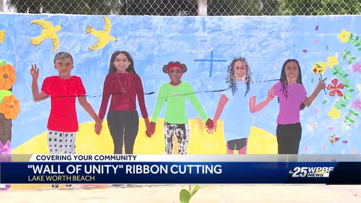 Lake Worth Beach: 'Wall of Unity' brings community together