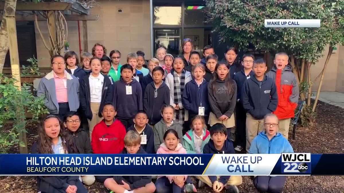 Monday's Wake Up Call: Hilton Head Elementary
