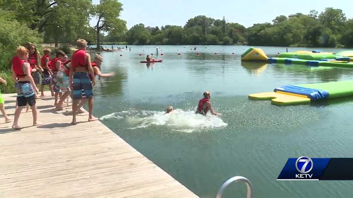 Floating playground opens to public Wednesday