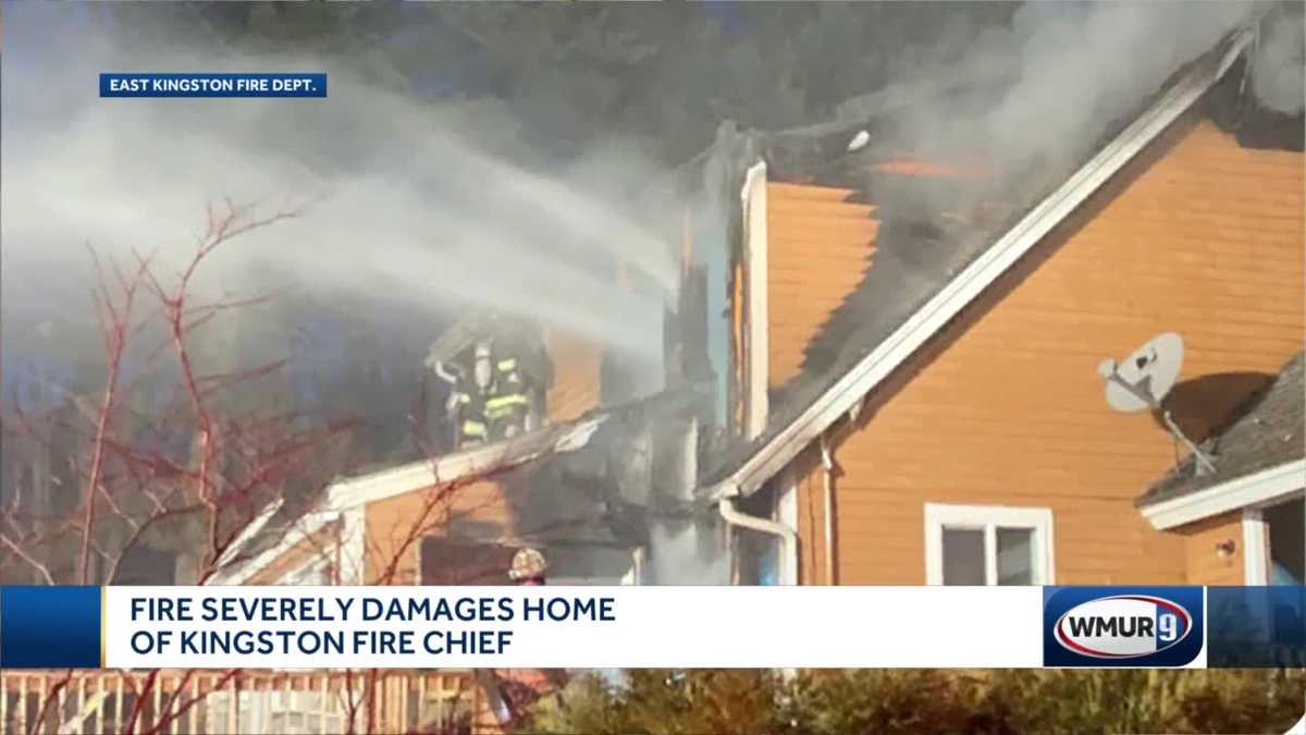 Fire seriously damages Kingston fire chief's home