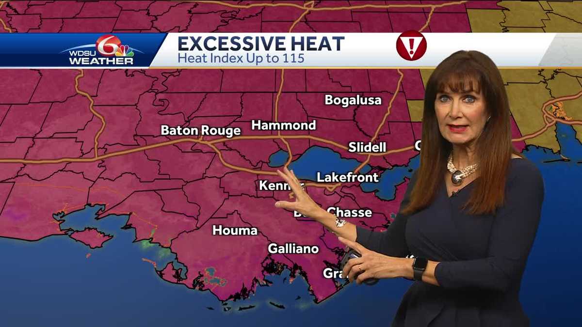 WDSU Weather Alert Days Continue for Extreme Heat