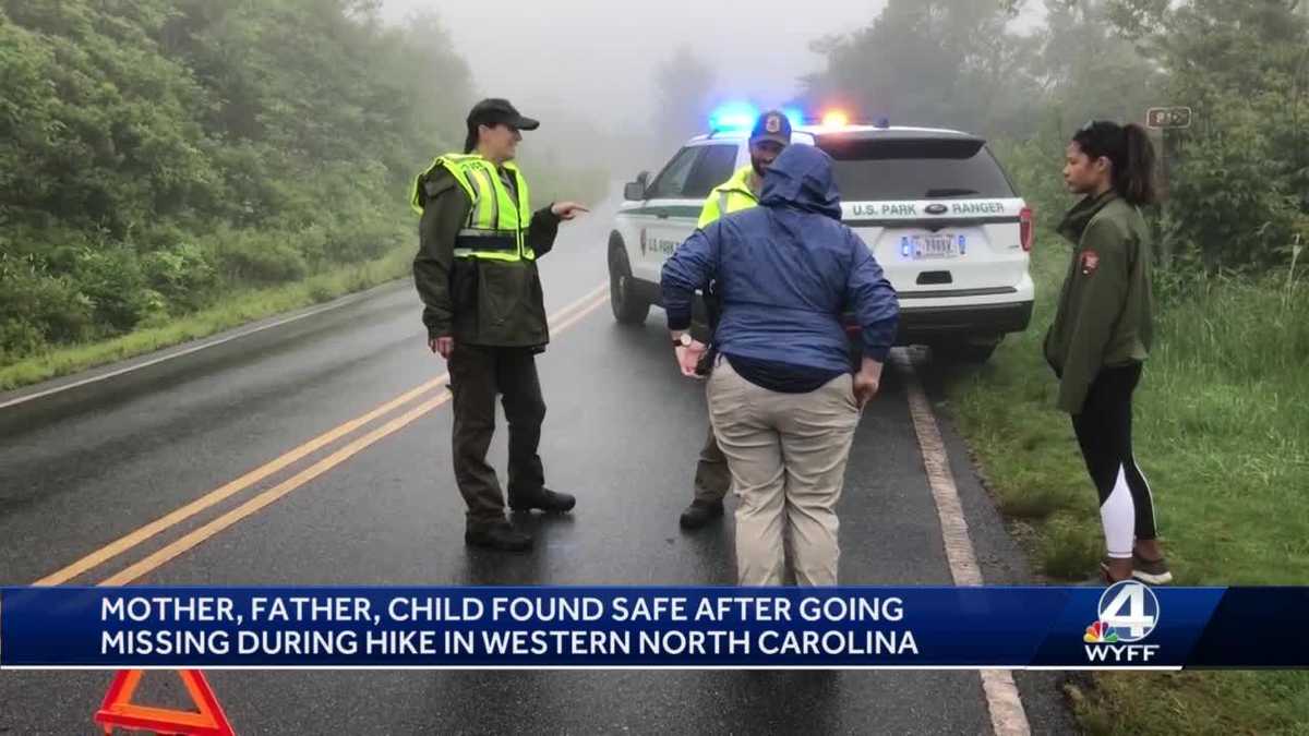 Mother, father, child found after going missing during hike