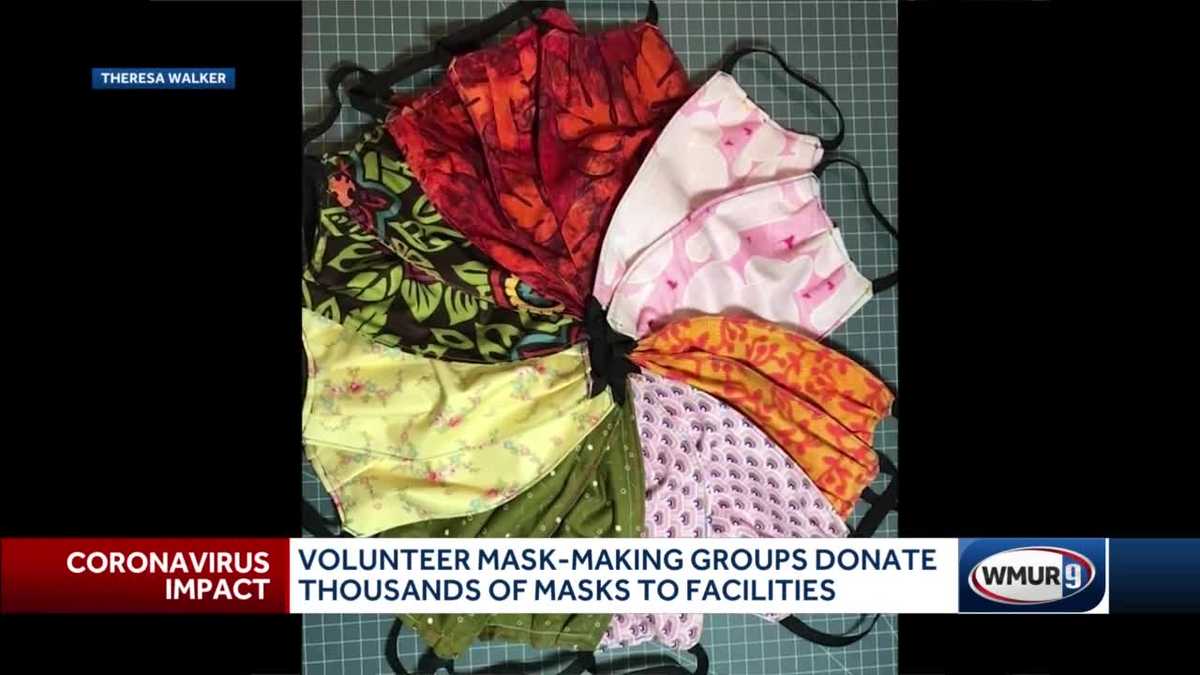 New Hampshire groups have donated thousands of masks they made