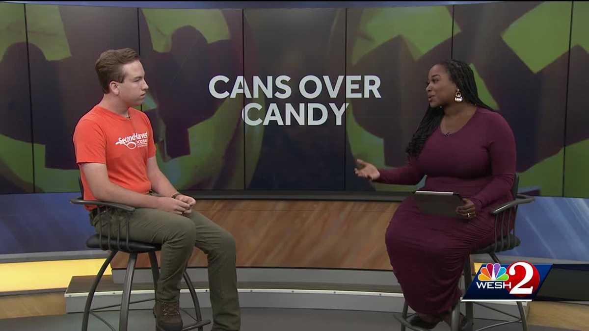 Cans over candy