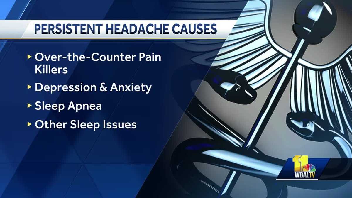 Woman's Doctor: Persistent headache causes