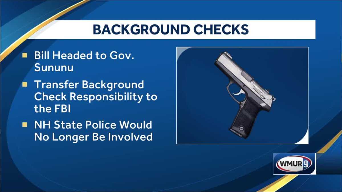 NH bill would put FBI in charge of gun background checks