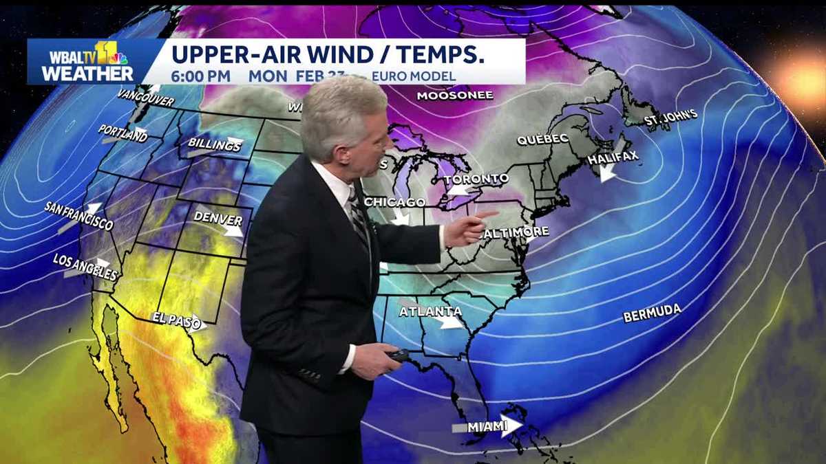 Baltimore weather: Areas of fog Tuesday morning