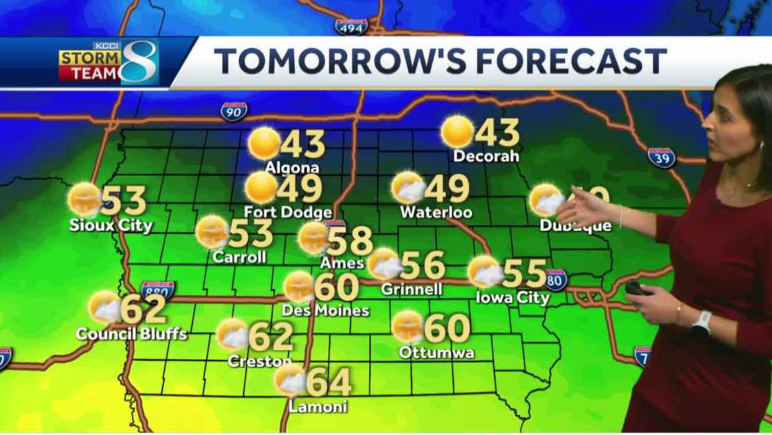 Iowa weather: Weekend rain chances return for Des Moines