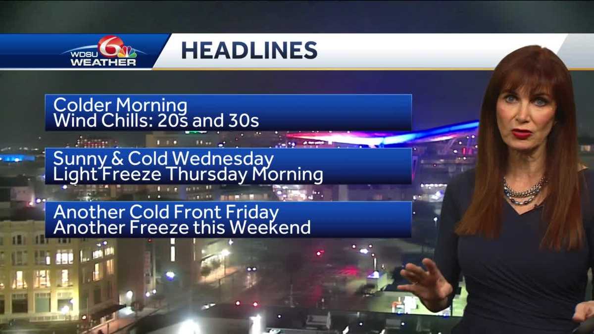Cold mornings continue