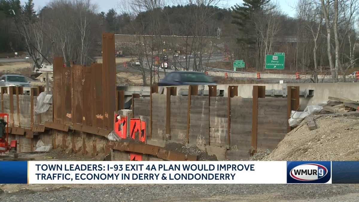 Town officials say I-93 Exit 4A plan would improve traffic, economy