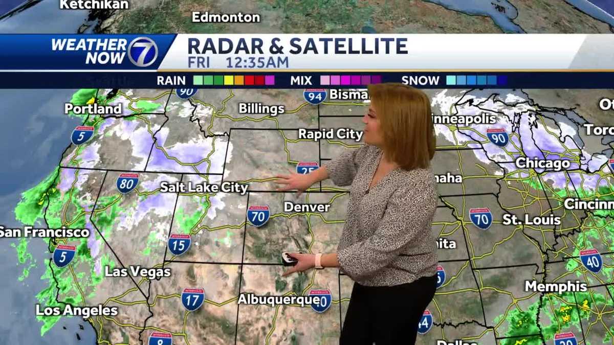 Mostly cloudy, cool and breezy Friday