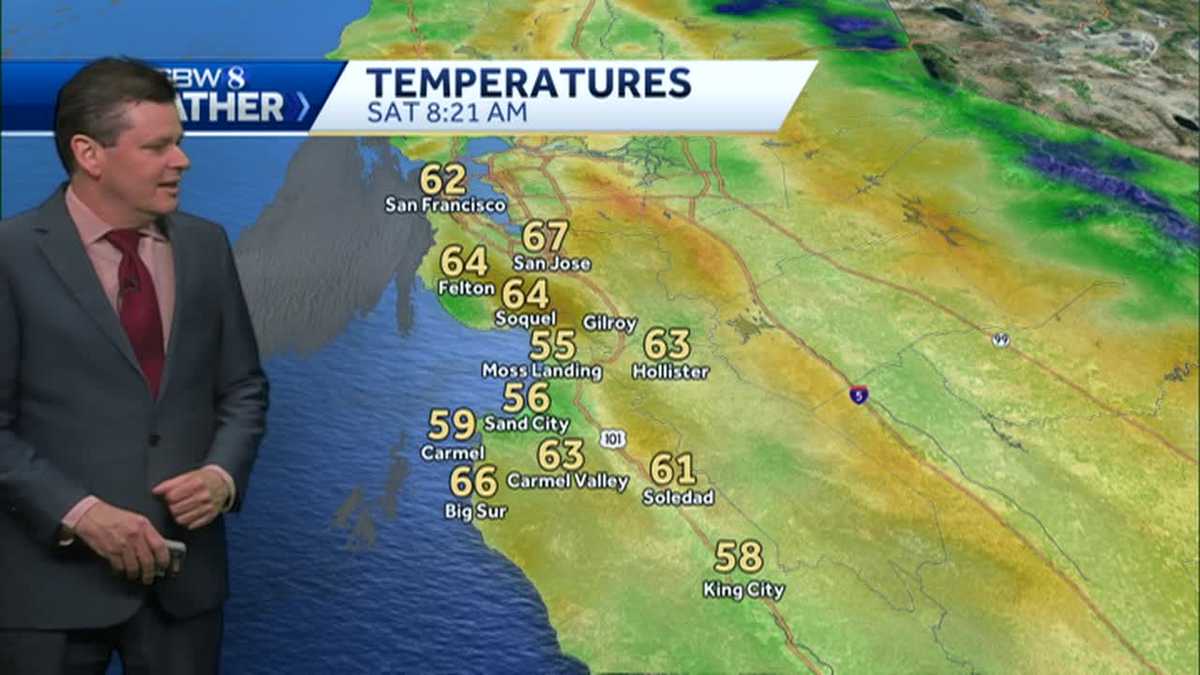 Warm weekend, cooling trend to start the week