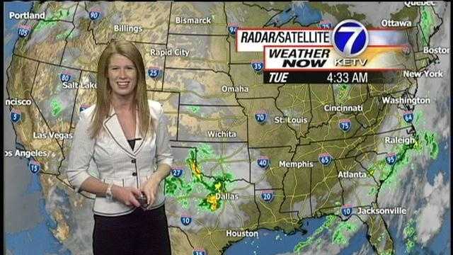 Check Holly's warmer forecast