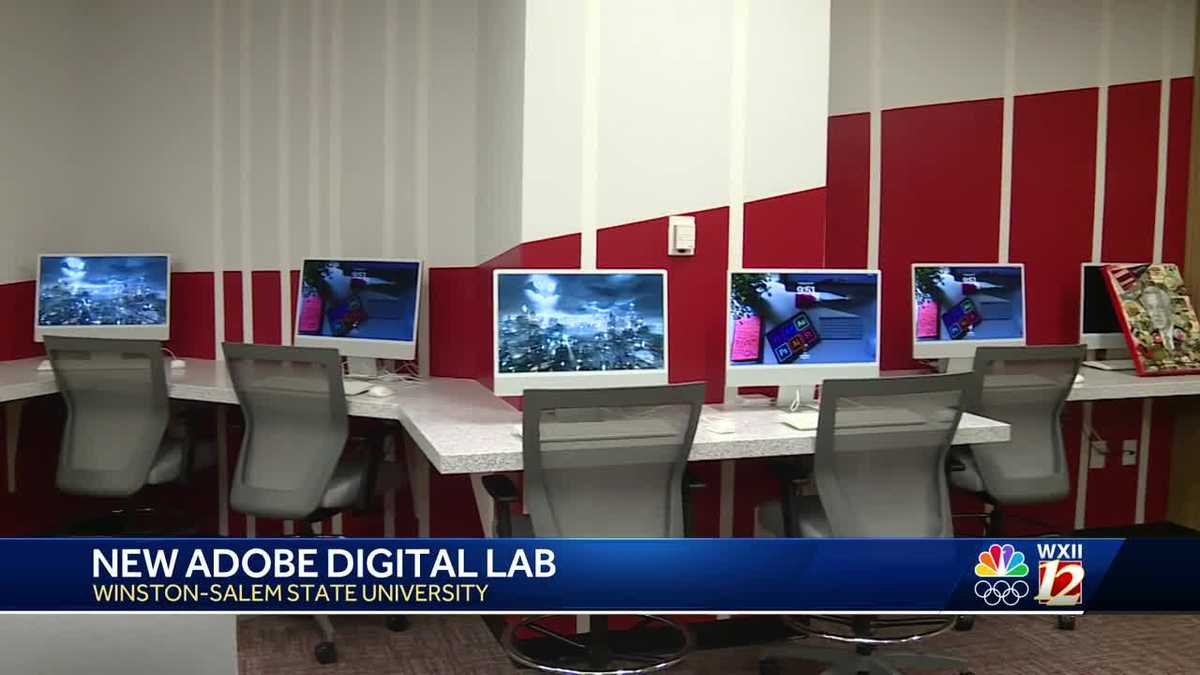 North Carolina students get first look at Adobe digital lab at WSSU