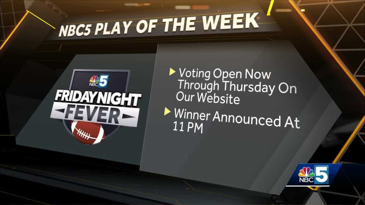 NBC5 Play of the Week 8