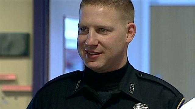 Manchester Officer Dan Doherty happy to be back on the job