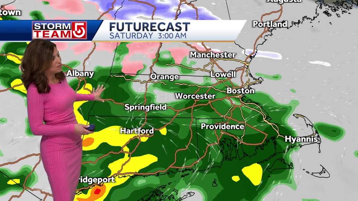 Video: Cloudy, cool, rainy weekend incoming