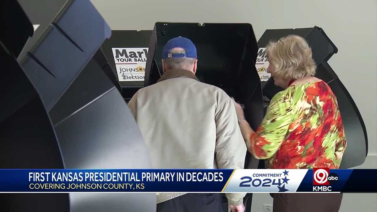 Kansas presidential preference primary election results