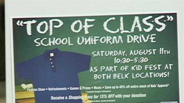 United Way uniform drive