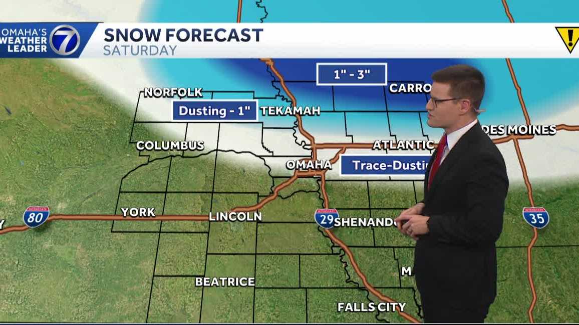 Omaha morning weather forecast for Saturday, November 8