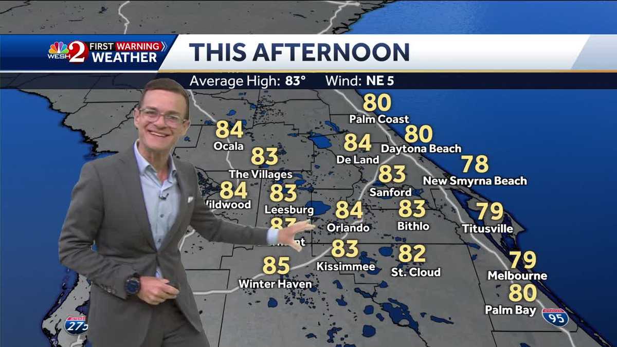 Stunning Sunday forecast Stunning Sunday forecast