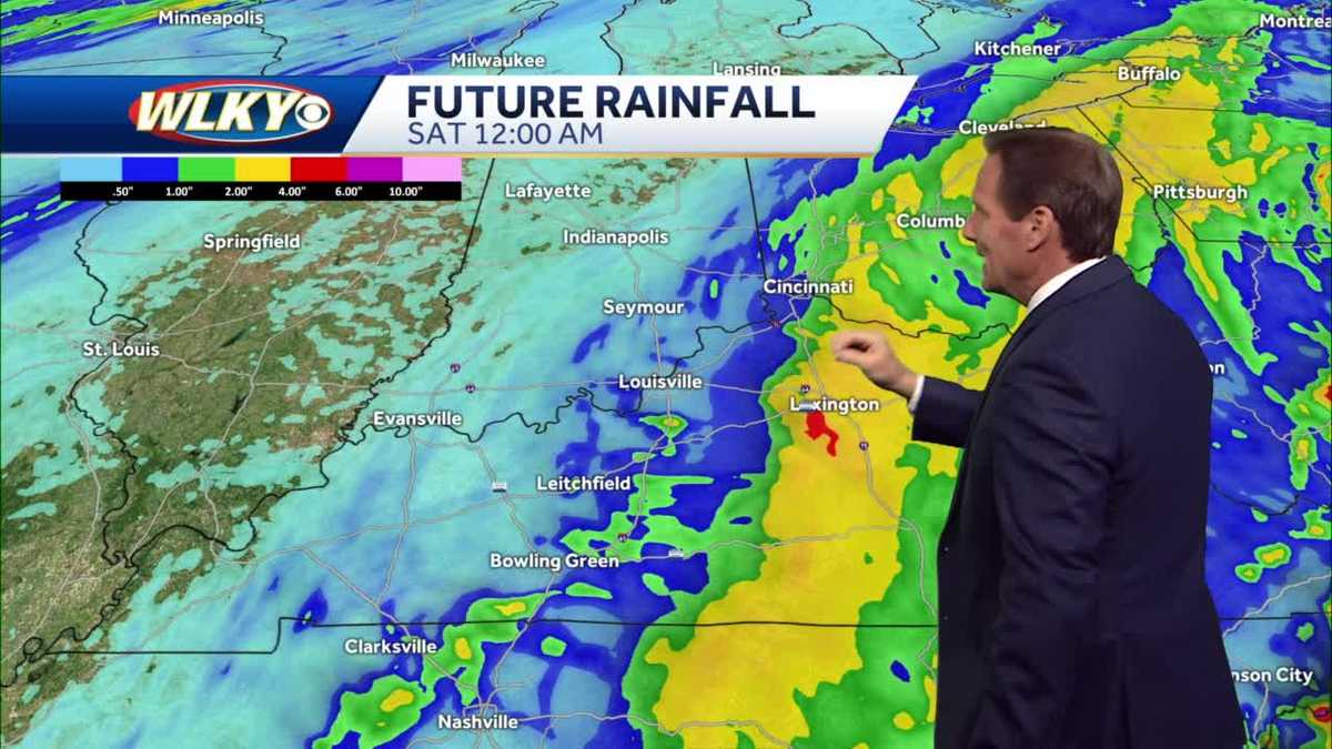 Great weather on Thursday, showers Friday