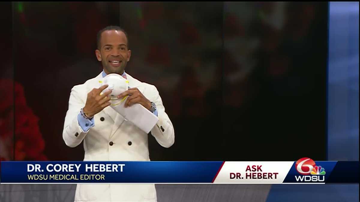 Dr. Corey Hebert explains the effects of using certain masks