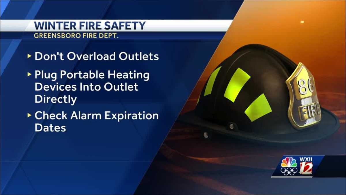 Greensboro Fire Department: Home heating safety tips