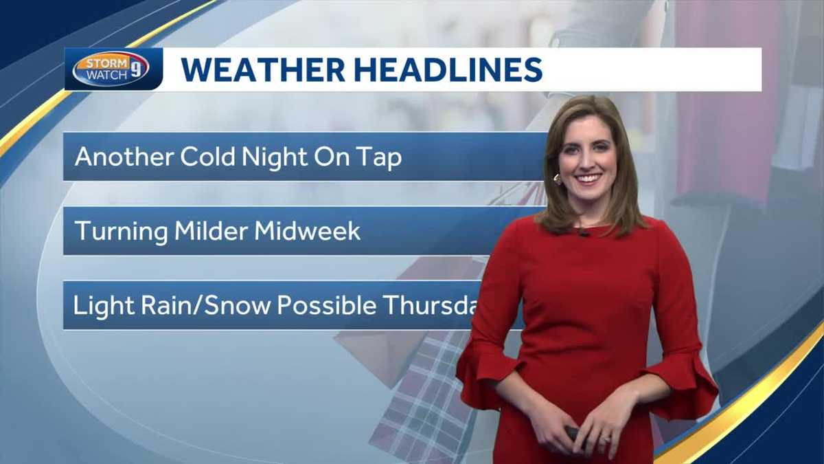 Video: Another cold night on tap