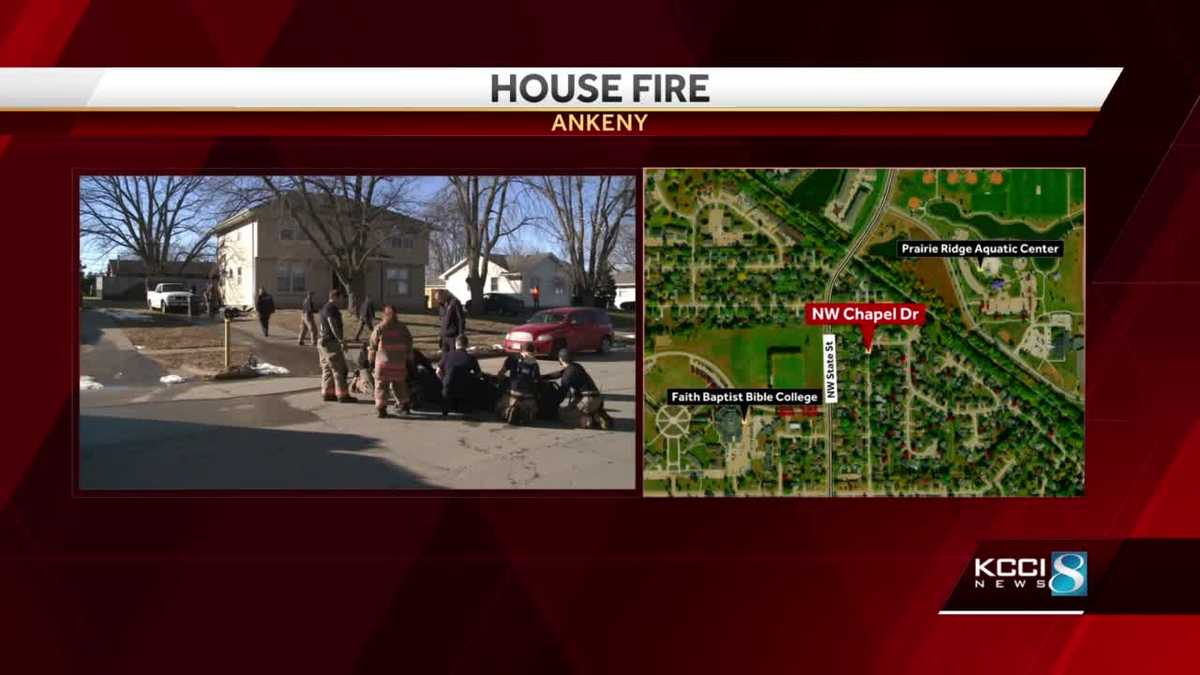 Ankeny fire briefly forces residents out of home
