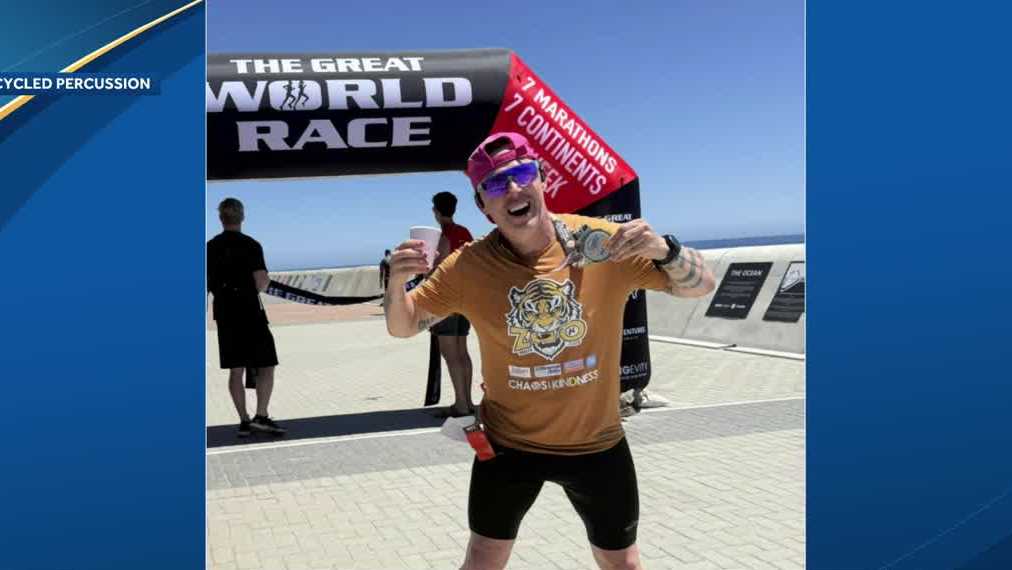 NH's Justin Spencer completes second marathon in Great World Race