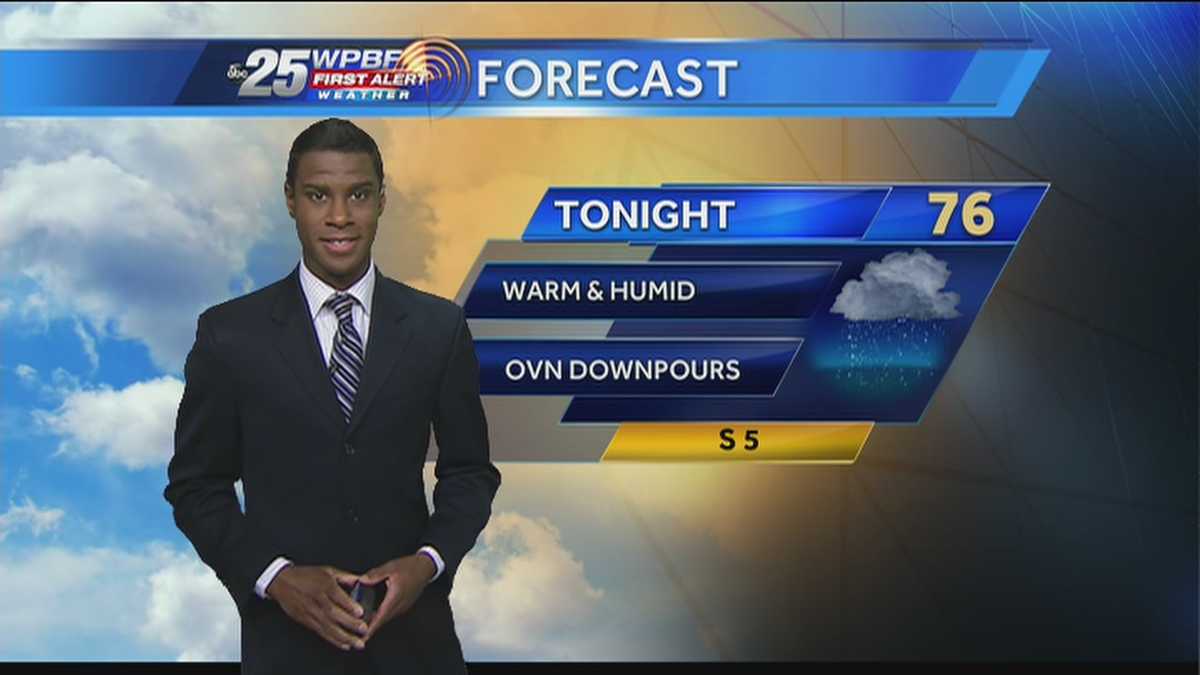 First Alert Forecast: Hot, humid, wet weather on tap