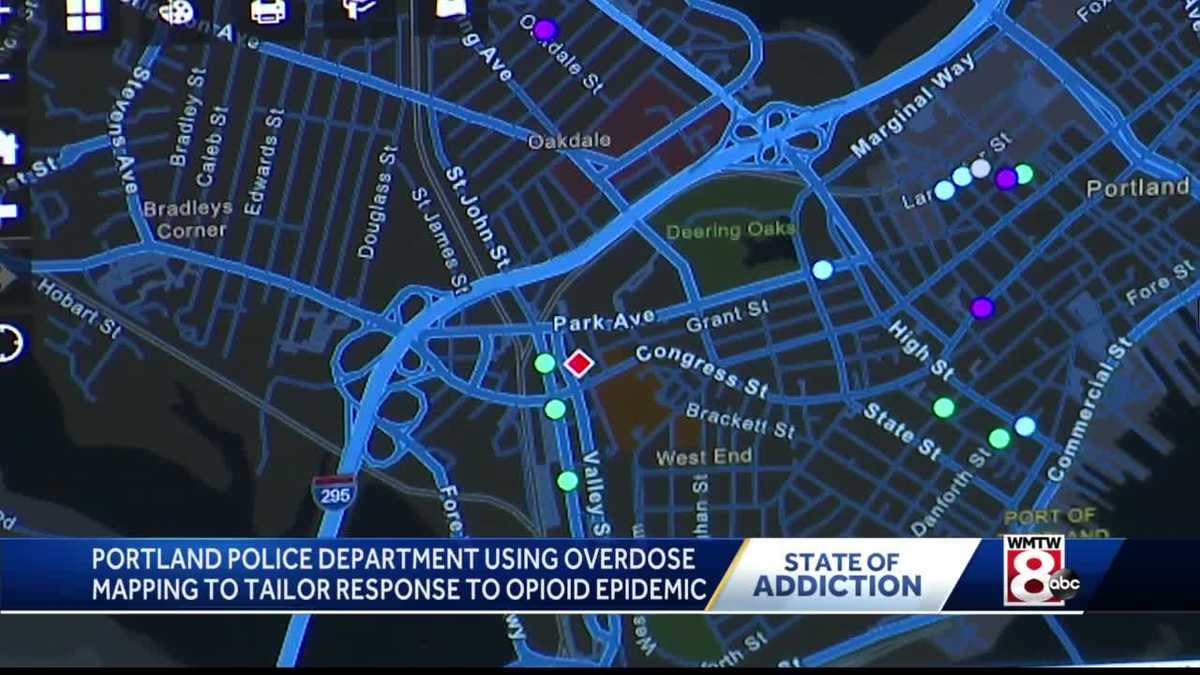 Portland Police Using Overdose Maps To Respond To Opioid Epidemic