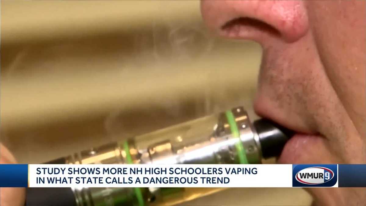 Study shows increase in vaping among NH high school students