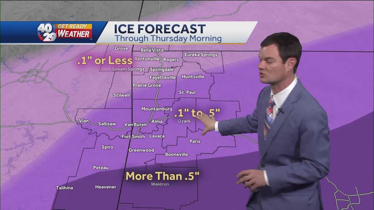 FORECAST: An Icy Wednesday On Tap