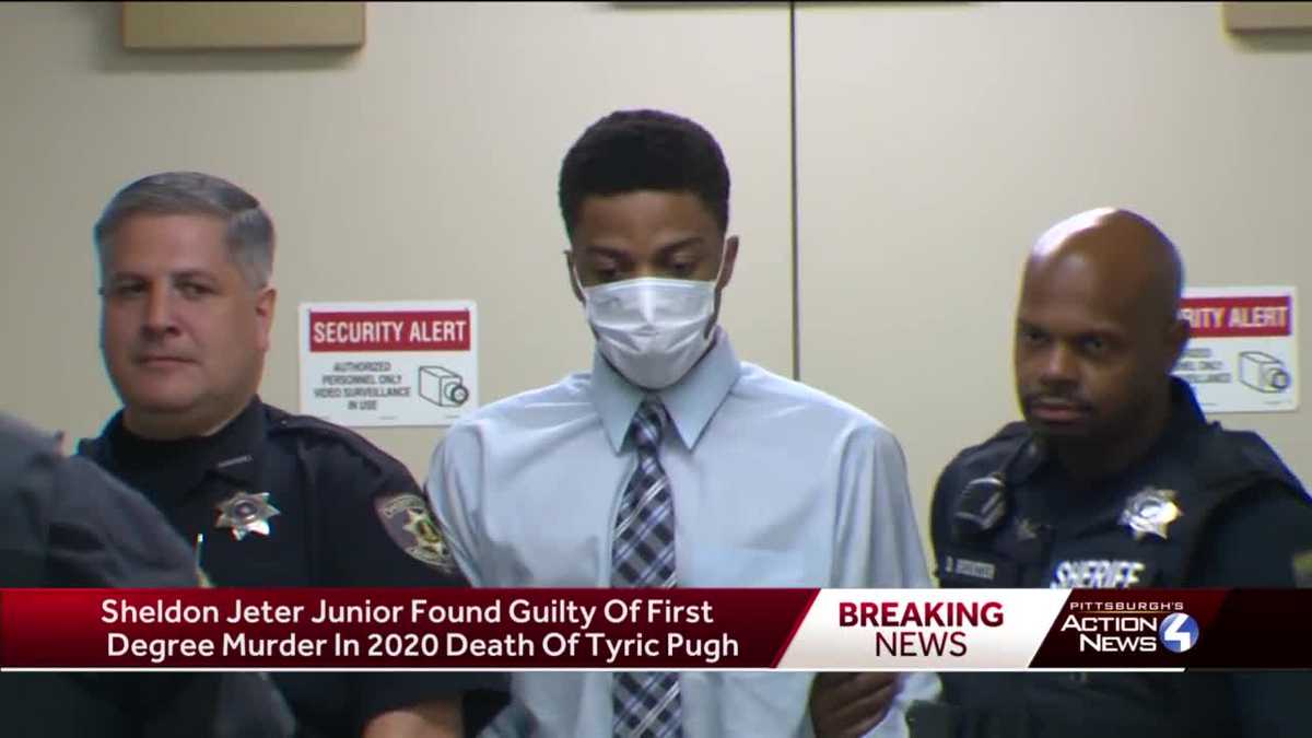 Sheldon Jeter guilty in deadly Aliquippa shooting of Tyric Pugh